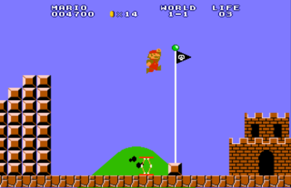 Walkthrough de Super Mario Bros